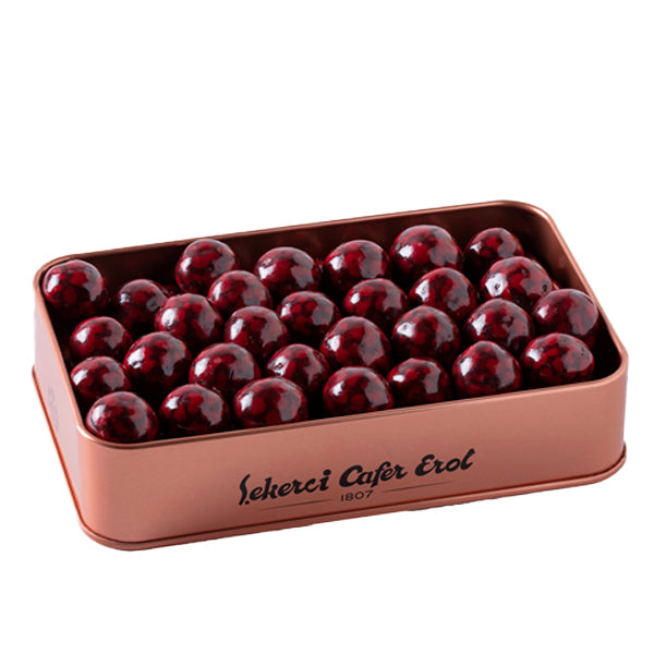 Blackberry Dragee In Tin Box (300g) | Cafer Erol